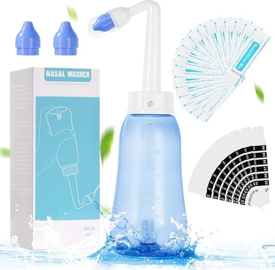 Equivera Neusdouche - 300 ml - 2 Stuks - Kinderen en Volwassenen ...