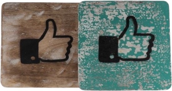 Symbool Like duim 20x20 cm | bol