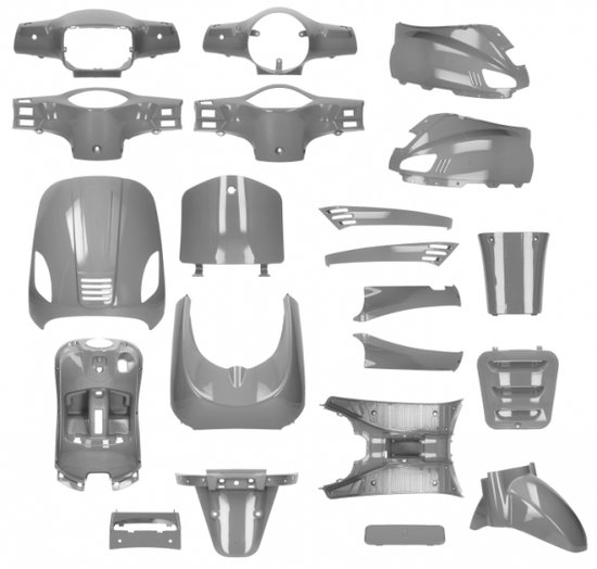 Kappenset Nardo Grey 21 delig voor AGM VX50, BTC Riva | bol