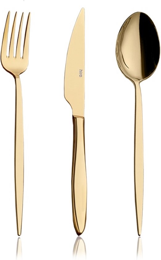 Hira Cubuk 6 Persoons Bestekset Essential (36-delig) - Lepels, Messen, Vorken,... | bol