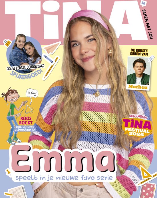 TiNA Magazine Nr. 36-2024 - Tijdschrift met Emma - Tijdschriften ...
