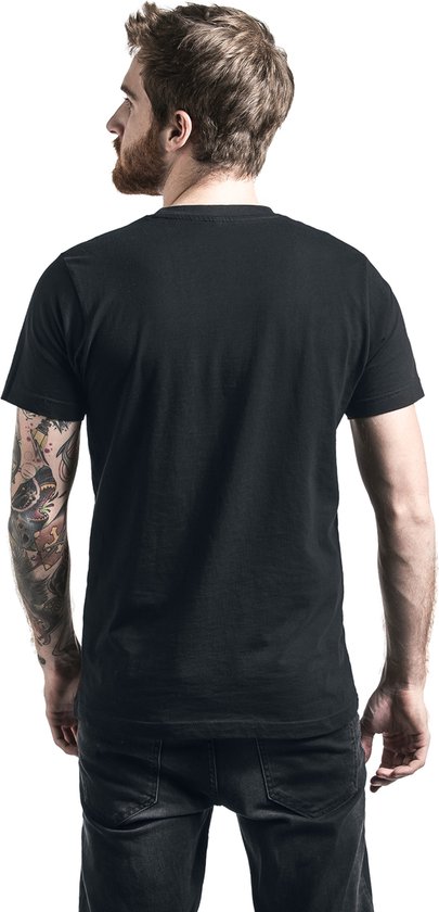 Johnny Cash Original Country Rock n Roll Heren T-shirt - zwart - S | bol