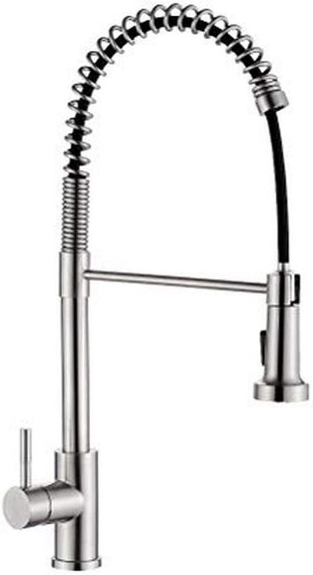 Removable Remote Stainless Steel Sink Mixer Faucet - Kitchen Fixtures | bol