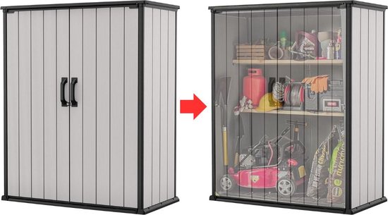 Tuinkast - Tuinkist - Tuinkasten voor Buiten - Tuinberging - Kunststof ...