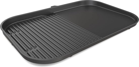 XL Grill & Flat Plate Non-Stick Combo - BBQ Plaat Officieel Accessoire ...