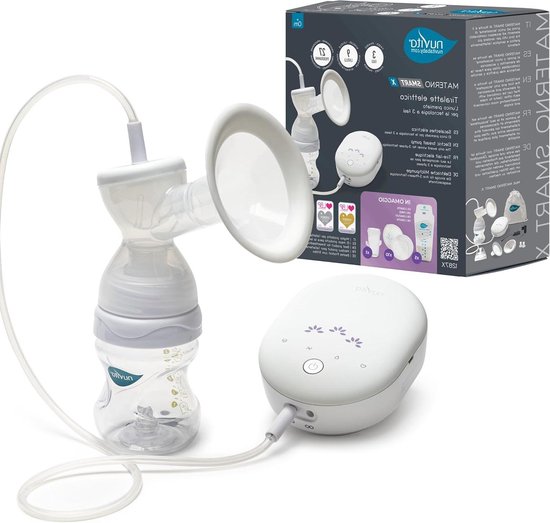 Elektrische Borstkolf Materno Smart 1287X oplaadbaar 3 standen incl. 5 ...