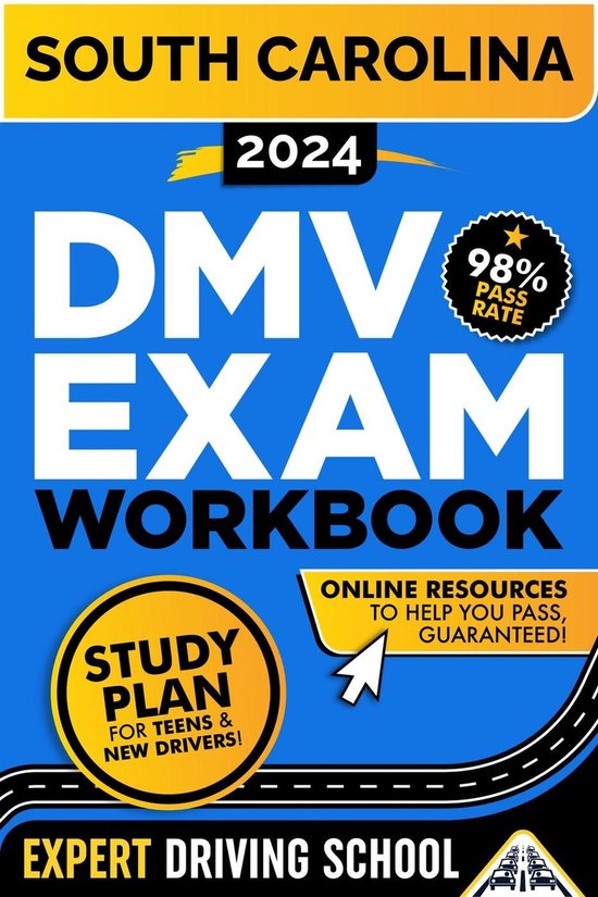 South Carolina DMV Exam Workbook: 400+ Practice Questions to Navigate ...