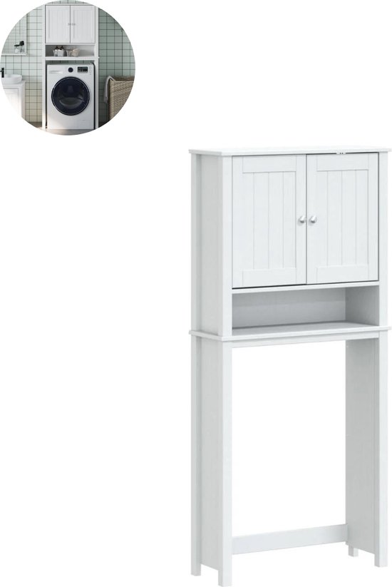 Wasmachine ombouw - Kast - Opbouwmeubel - Verhoger - Wasmachine meubel ...