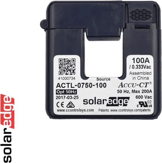 SolarEdge 100A Split-Core Current Transformer | bol