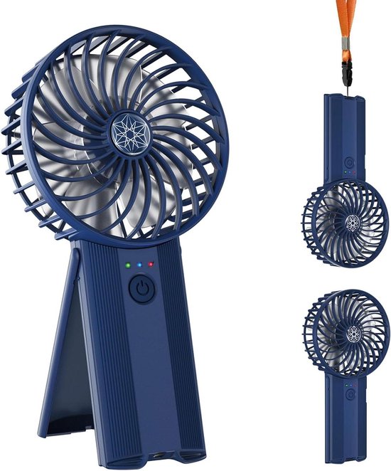 Handventilator USB oplaadbare Handventilator - Stille mini-ventilator ...