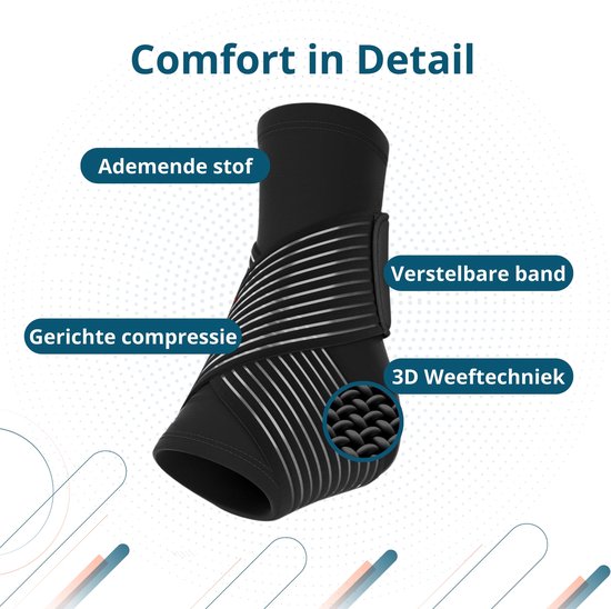 Trebin Enkelbrace - Enkel Bandage - Voet Brace - Enkel Brace ...