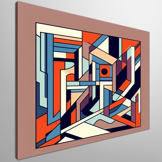 Modern picasso schilderij | Abstracte avant-garde meesterwerk van ...