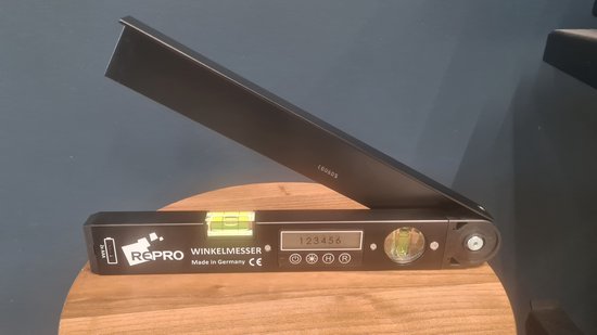 Digitale hoekmeter 35cm, Hoek 0-185 graden | bol