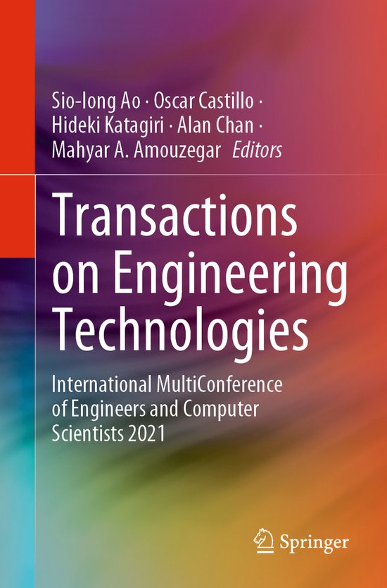 Transactions on Engineering Technologies | 9789811971372 | Boeken | bol