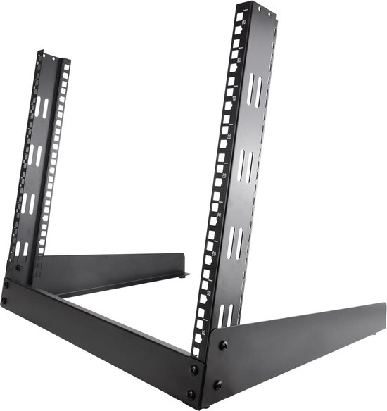 Rack Mount Stand - 19 inch - voor Studio en Desktop - Zwart - 9U | bol