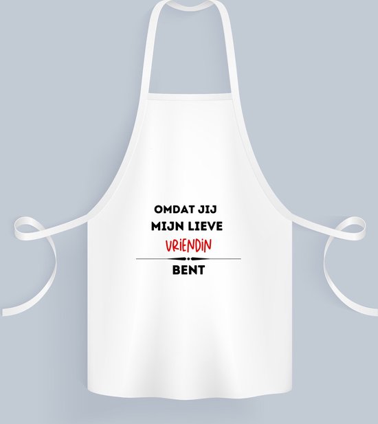 Akyol - omdat jij mijn lieve vriendin bent Keukenschort - Vriend ... Akyol - omdat jij mijn lieve vriendin bent Keukenschort - Vriend ...