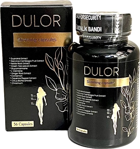 DULOR | AFSLANK CAPSULE | FATBURNER | 4 WEKENKUUR | bol