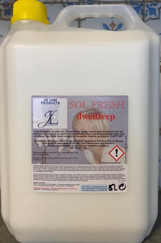 Vloerzeep Jo Line Products Sol Fresh Citronella 5L | bol.com