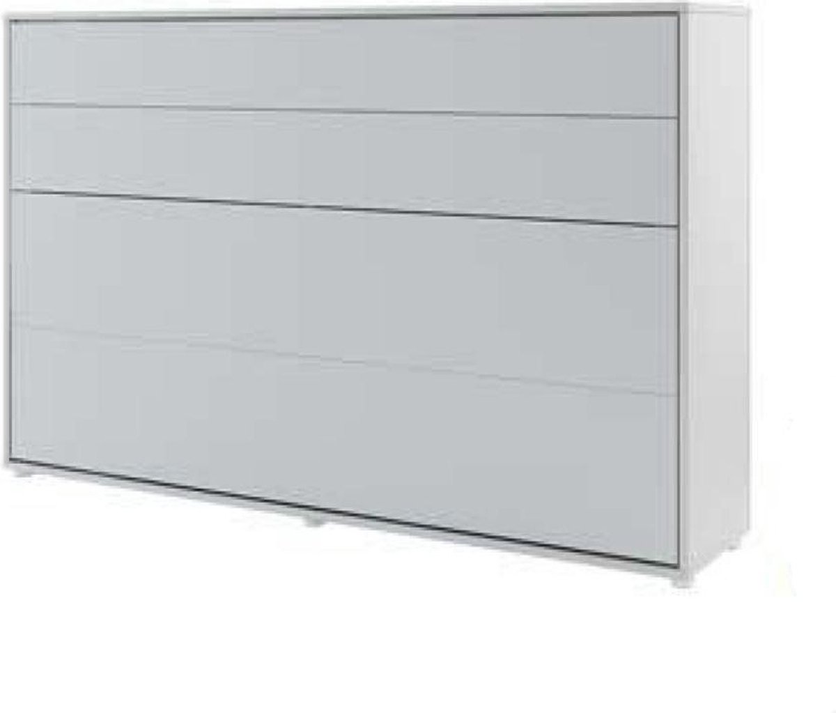 Murphy Horizontaal Opklapbed 120x200 - Grijs | bol.com