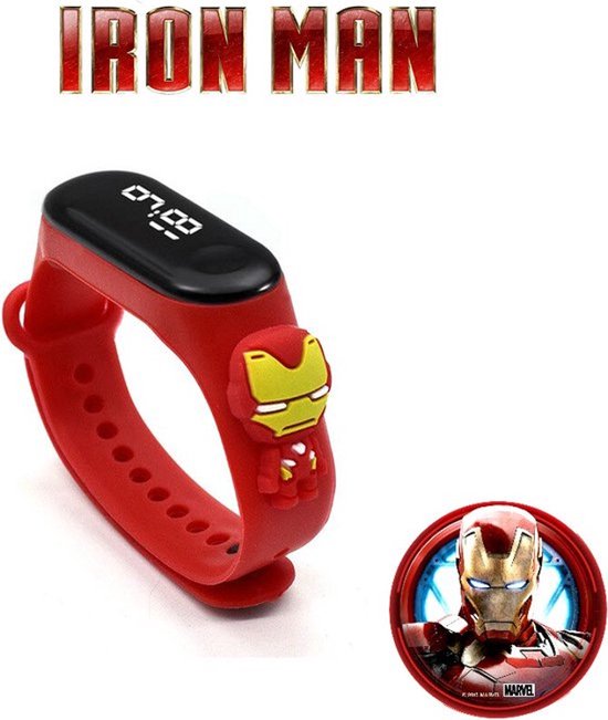Marvel - Iron Man - horloge - smartwatch - kinderhorloge | bol.com