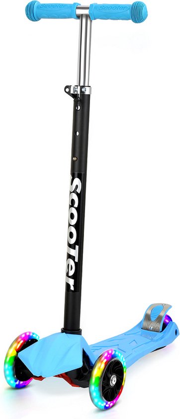 Kinderstep - Step - Met lichtgevende wielen - voor Jongens en Meisjes ...