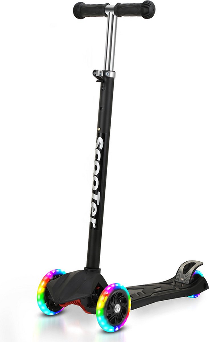 Kinderstep - Step - Met lichtgevende wielen - voor Jongens en Meisjes ...