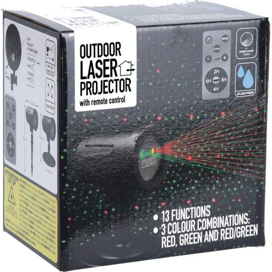 Oneiro’s luxe Laser projector met timer en afstandsbediening - kerst ...