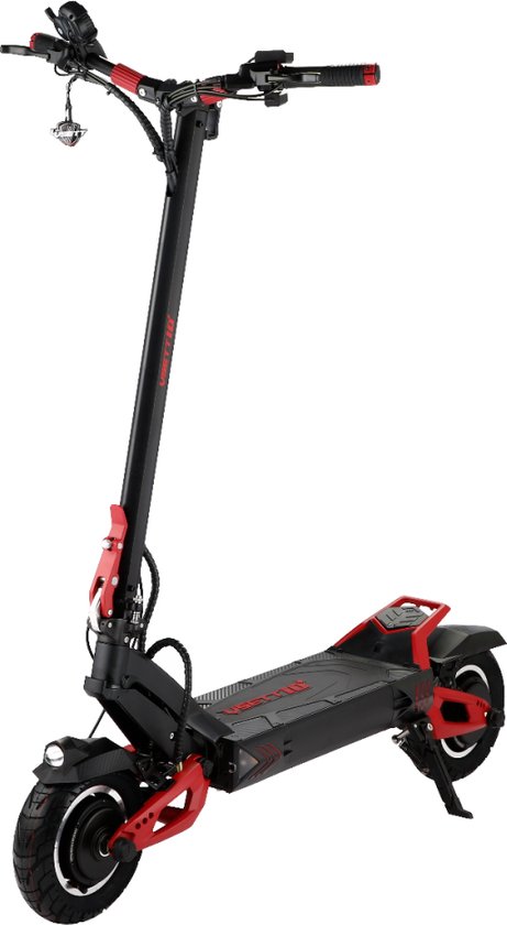 VSETT 10 + - 60 V 25,6 AH - SUPER Dubbele motor ROOD | bol.com