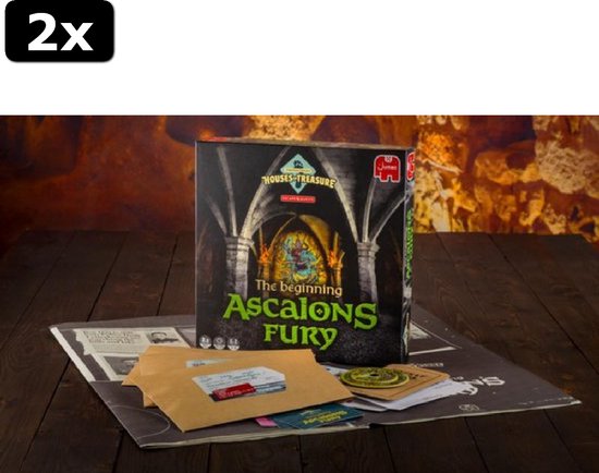2x Houses of Treasure Escape Quest The Beginning: Ascalons Fury - Escaperoom met... | bol.com