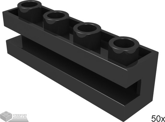 LEGO 2653 Zwart 50 stuks | bol.com