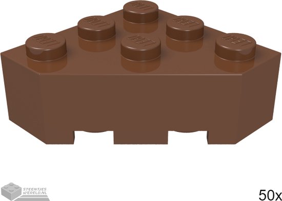 LEGO 30505 Roodbruin 50 stuks | bol.com