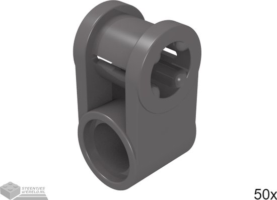 LEGO 6536 Donker blauwgrijs 50 stuks | bol.com