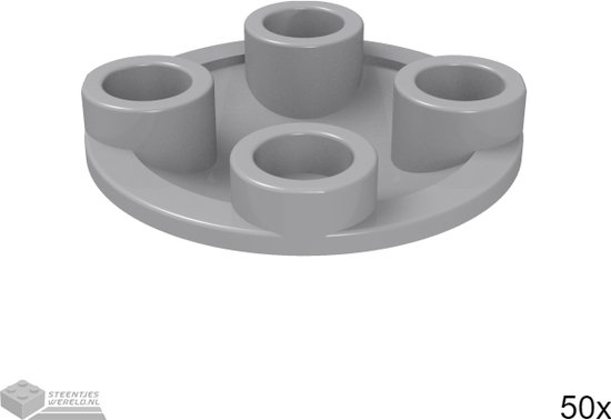 LEGO 2654 Licht blauwgrijs 50 stuks | bol.com