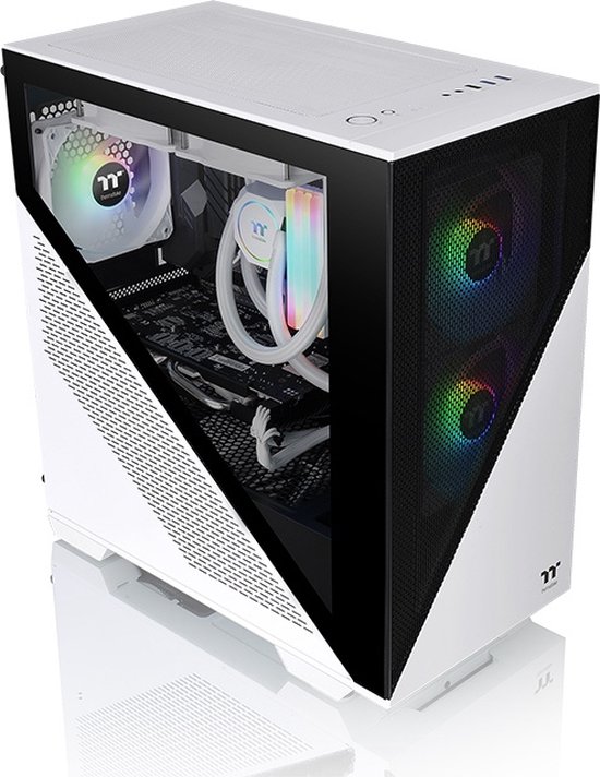 ATX Micro Box THERMALTAKE Divider 170 TG ARGB Wit mATX | bol.com