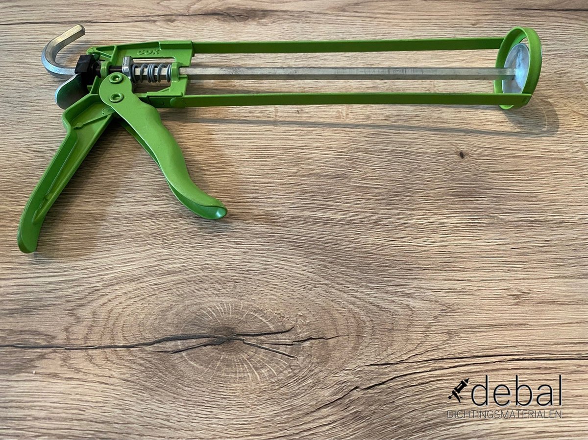 Debal kitpistool voor kokers 290, 300 & 310ml kit siliconepistool | bol.com