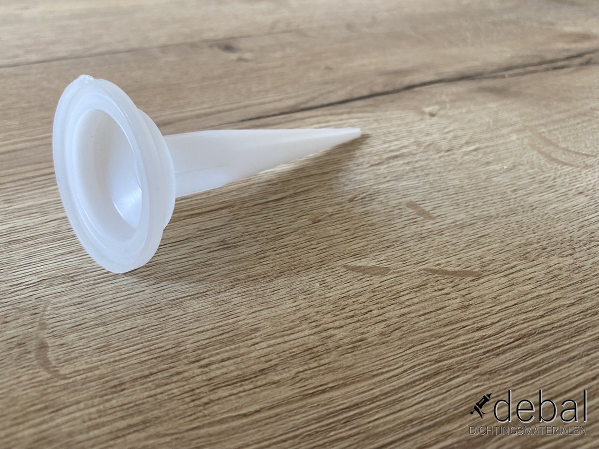 set van 10 transparante spuitmonden voor worsten kit | bol.com