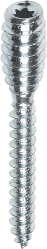 Wovar Afstandschroeven Verzinkt 6 x 120 mm | Doos 50 Stuks | bol