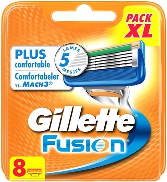 Gillette Fusion - scheermesjes - 8 stuks | bol.com