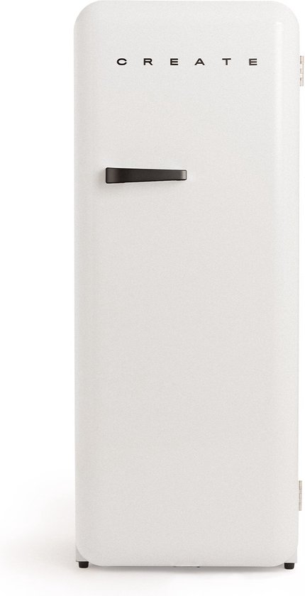 CREATE RETRO FRIDGE 281L BLACK - Kastmodel Koelkast - Wit | bol.com