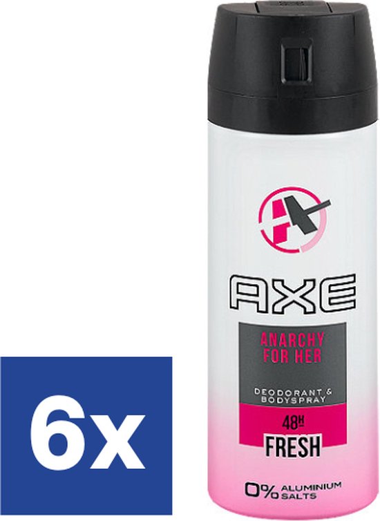 Axe Anarchy For Her Deospray - 6 x 150 ml | bol
