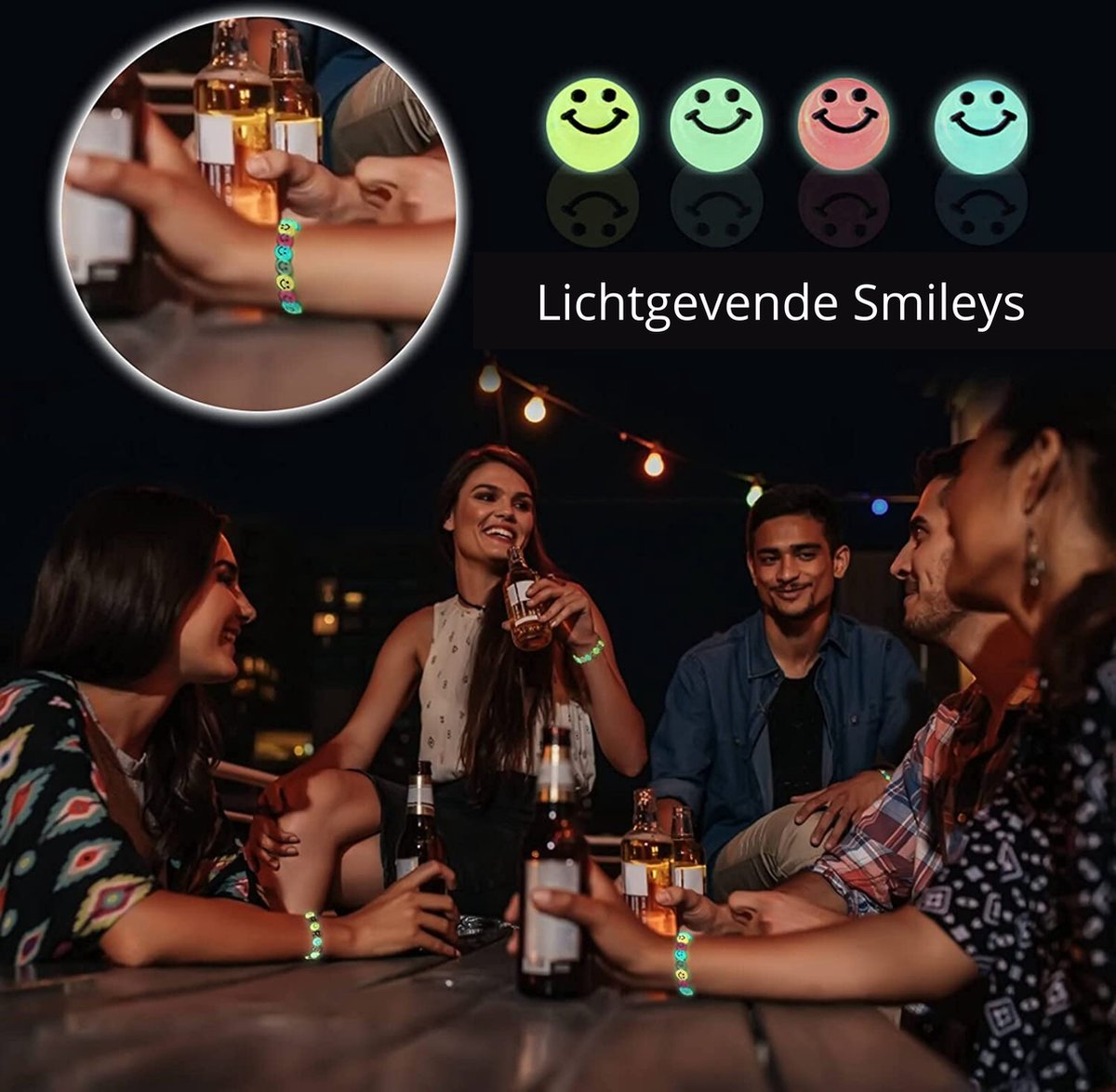 Smiley kralen set 600 stuks - Kralendoos - Kralenset sieraden maken ...