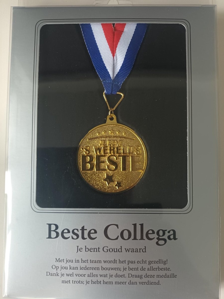 Medaille goud MIKO Beste Collega | bol.com