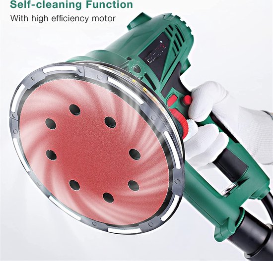 Polijstmachine kit 750W 180mm - Droge Muur – Schuurmachine - Vacuüm ...
