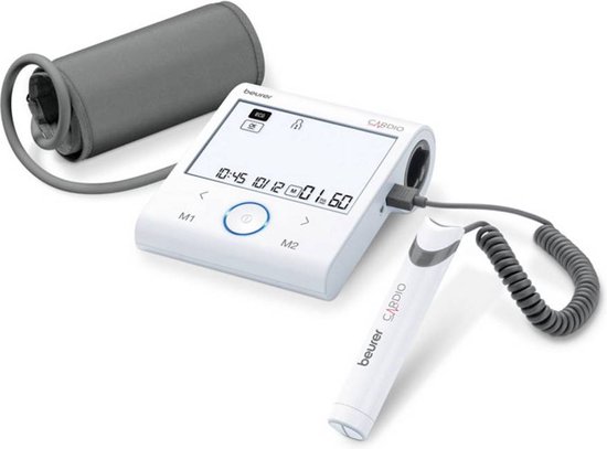 Beurer ECG Bloeddrukmeter bovenarm | ECG functie | AFIB detectie | BM ...
