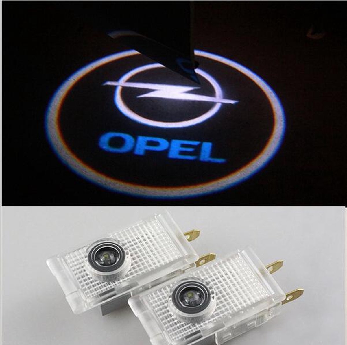 Opel Deur Logo Projector - Portier voertuigverlichting - Auto deur ...