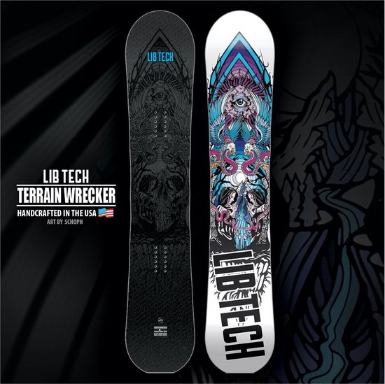 Lib-Tech Terrain Wrecker 2023 Snowboard Lengte: 157 | bol.com