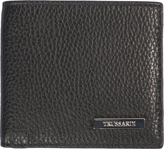 Trussardi - Black Leather Wallet | bol.com