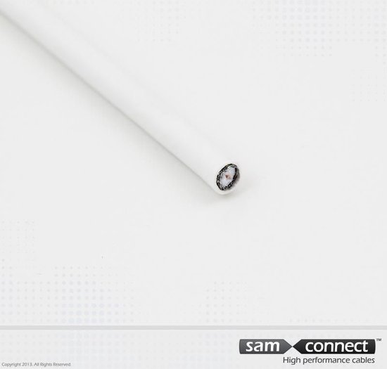 Coax RG 6 kabel op rol, 30 m | Signaalkabel | sam connect kabel | bol.com