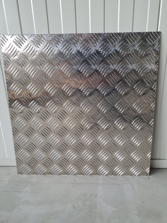 Aluminium traanplaat 500x500x2.5/4mm | bol.com