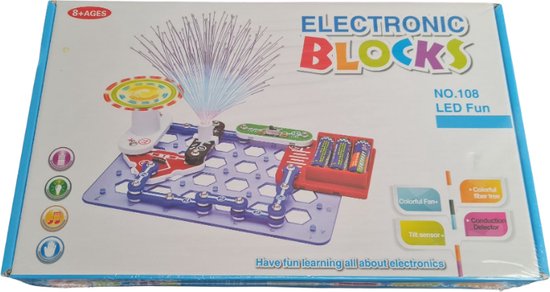 Electronic Blocks 'Educatief elektro leren' NO.108 (compatibel met Spektro) | bol